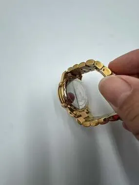 Michael Kors | Accessories | Michael Kors Mk598 Gold Tone World Map ...